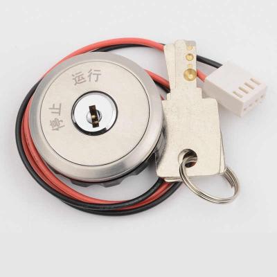 China Elevator Control Cabinet Lock Zinc Alloy 70mm Anti Rust Base Station Lock for Electrical Box for sale