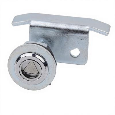 China Elevator Triangle Lock Hall Door Floor Door Lock 20mm Zinc Alloy Left Right Use for sale