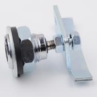 China Elevator Triangle Lock Hall Door Floor Door Lock 20mm Zinc Alloy Left Right Use for sale