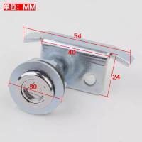 China Elevator Triangle Lock Hall Door Floor Door Lock 20mm Zinc Alloy Left Right Use for sale