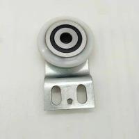 China Elevator Door Hanger Roller QKS9 Straight Offset 50mm PU Nylon Steel for Otis Kone for sale