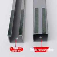 China Elevator Hall Door Weight Guide Tube Steel U Shaped Square Guide Device 50mm Lift Spare Parts for sale