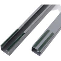 China Elevator Hall Door Weight Guide Tube Steel U Shaped Square Guide Device 50mm Lift Spare Parts for sale
