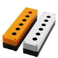 China Emergency Stop ABS PC Waterproof Modern Design Villa Use Elevator Parts Button Switch Box Hole Control Box for sale
