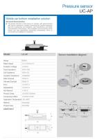 China UC-AP Elevator Load Measuring Device with Overload Switch Weighing Detection and Lift Door Parts Sensor Overload Alarm for sale