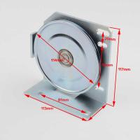 China Elevator Door Hanger Roller 100mm PU Nylon Steel for Otis Kone Fermator Spare Part for sale