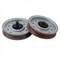 China Elevator Door Hanger Roller 94x19mm 6203 Bearing Hall Door Hanging Wheel for Elevator Parts for sale