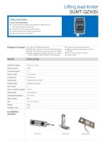 China SUMT-QZX(B) Weight Detecting Device Sensor Parts Overload Alarm,Load Measuring Device Elevator Parts for sale