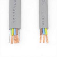 China Elevator Air Conditioner Flat Cable 3x2.5mm PVC Insulated Stainless Steel Reinforced 300V 500V for sale