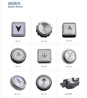 China Elevator Switch Button Stainless Steel DC24V LED Backlit for Mitsubishi Otis Kone for sale