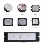 China Elevator Switch Button Stainless Steel DC24V LED Backlit for Mitsubishi Otis Kone for sale