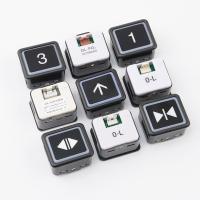 China Elevator Push Button DL-PO2 Button O-L AR-4 Floor Outbound Call Key Switch AK2026 Lop Cop Call Button for sale