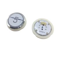 China Higher Cost Performance Stainless Steel Elevator Push Button Lift Spare Part Customizable Digital Floor Button for sale