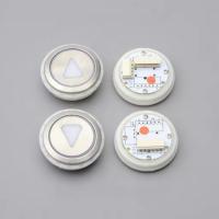 China Higher Cost Performance Stainless Steel Elevator Push Button Lift Spare Part Customizable Digital Floor Button for sale