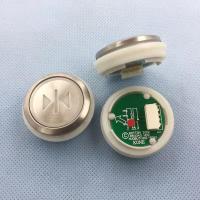 China Stainless Steel Elevator Push Button with Braille LED Backlit DC24V for Villa Hotel for sale