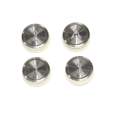 China Stainless Steel Elevator Push Button DC24V LED Backlit Compatible with Mitsubishi Otis for sale