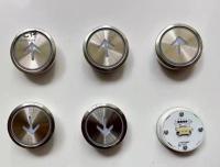 China Stainless Steel Elevator Push Button DC24V LED Backlit Compatible with Mitsubishi Otis for sale