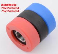 China Escalator Step Wheel 70x25x6204 Skeleton Wheel Elevator Chain Roller Parts for sale
