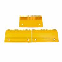 China Escalator Comb Plate Anti Corrosion Wear Resistant Plastic Step Comb Plate 1000mm Spare Parts for sale