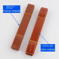 China Mitsubishi Elevator Car Guide Shoe Insert Set 3pcs UHMWPE Self Lubricating 120x25mm for sale