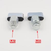 China Elevator Door Slider M6 M8 UHMWPE Nylon Guide Shoe for Kone Otis Mitsubishi Lift Parts for sale