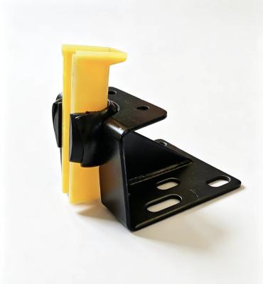 China Elevator Guide Shoe Auxiliary Rail Lift Parts Special Shape Guide Shoe Elevator Parts for sale