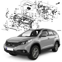 China ABS Automobile Accessories for Honda CRV 2012-2017 OEM 77820-T0A-H81ZB Manufacturing for sale