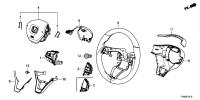 China OEM 77801-TVE-H00ZA ABS Full Range Car Accessories for Honda Accord 18-22 100% Tested for sale