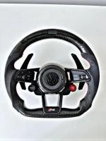 China Versatile Volkswagen R8/RS/GTI/Golf R Multi-Function LED Steering Wheel MQBPQ Support for sale