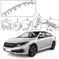 China Car Fitment HONDA ABS Full Range Auto Accessories for Civic 21-23 77801-T20-A80ZA OEM for sale