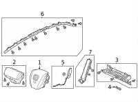 China Car Fitment HONDA ABS Full Range Auto Accessories for Civic 21-23 77801-T20-A80ZA OEM for sale