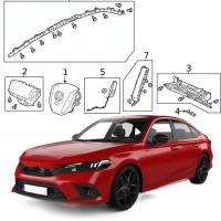 China Car Fitment HONDA ABS Full Range Auto Accessories for Civic 21-23 77801-T20-A80ZA OEM for sale