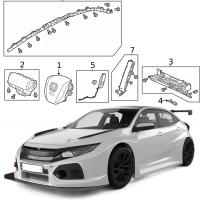 China Car Fitment HONDA ABS Full Range Auto Accessories for Civic 21-23 77801-T20-A80ZA OEM for sale