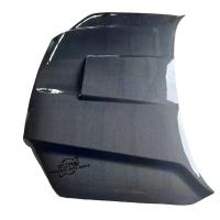 China Lightweight 160*150*30 Carbon Fiber Hood for Toyota Land Cruiser LC200 Open Hole Design for sale