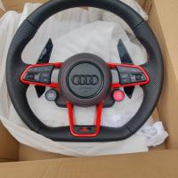 China Audi Red Multi-Function Steering Wheel Perfect for A3 A4L A5 A6L A7 A8 Q5 Q3 Series for sale