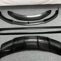 China Tesla Model3 Carbon Fiber Front and Rear Lip Side Skirt Body Kit for Superior Fitment for sale