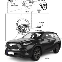 China ABS Sienna Car Aftermarket for Toyota Highlander/ SENA Full Range Auto Accessories OEM for sale
