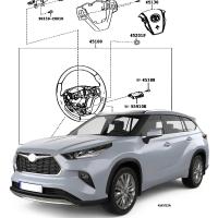 China ABS Sienna Car Aftermarket for Toyota Highlander/ SENA Full Range Auto Accessories OEM for sale