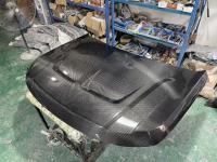 China land rover Carbon Black Range Rover Sport SVR Cover Carbon Fiber Hole Hood Engine Cover for sale
