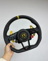 China Volkswagen R8/RS/GTI/Golf R Multi-Function Steering Wheel for MQBPQ Multi-Platform Support for sale