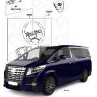 China Improve Your Toyota Alphard 18-21 with Full Range of Aftermarket Auto Accessories OEM for sale