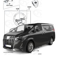 China Improve Your Toyota Alphard 18-21 with Full Range of Aftermarket Auto Accessories OEM for sale