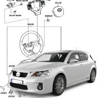 China Full Range Car Accessories OE NO. 451300N040C0 for Toyota Lexus CT200 Manufacturing for sale