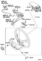 China Full Range Other Auto Accessories for Toyota Corolla 2015-2023 ABS OEM NO 4513048330 for sale