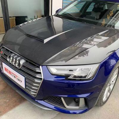 China Lightweight 3K Twill Weave Carbon Fiber Cover for Audi A4 B9 RS4 S4 Modification for sale
