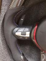 China True Carbon Fiber 44*44*25 Steering Wheel Assembly Set for Bmw M2/M3/M4/M5/M6 Racing for sale