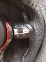 China True Carbon Fiber 44*44*25 Steering Wheel Assembly Set for Bmw M2/M3/M4/M5/M6 Racing for sale
