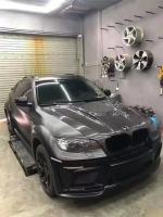 China Transform Your BMW X6M E71 with HAMANN Carbon Fiber Front Cover and Spot Design for sale