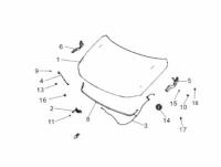 China Steel 160*150*30 S111F270101-0100 Engine Cover for Changan CS35PLUS 18-22 Car Accessories for sale