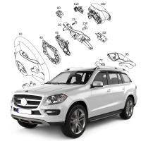 China 2011 Full Range Auto Accessories for-Benz ML350L450 X166 OEM A16686000022 Manufacturing for sale